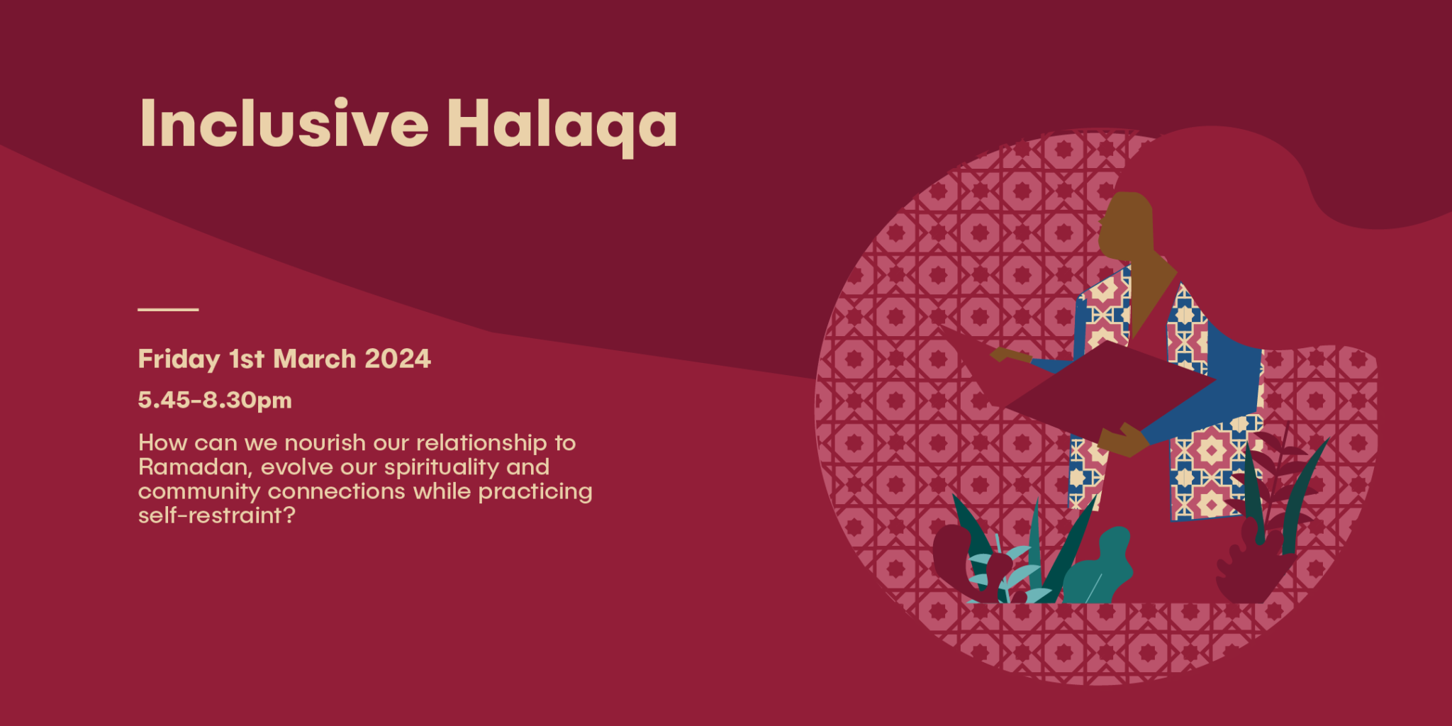 Halaqa: Ramadan for Muslims who don't fast - Inclusive Mosque Initiative